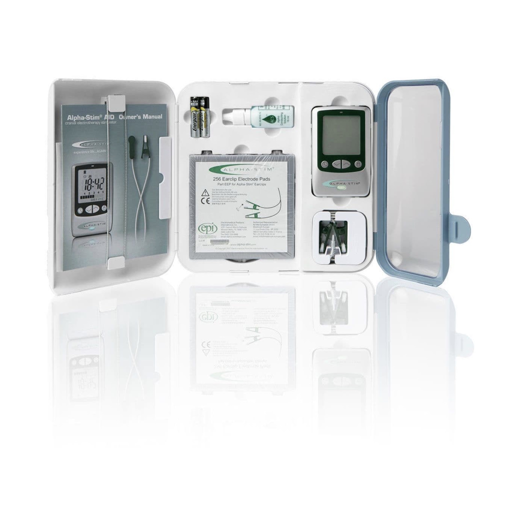 Alpha-Stim AID — Drug-Free Relief for Anxiety & Insomnia