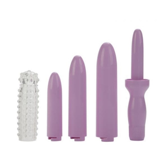 Dr. Laura Berman Vaginal Dilator Set — 4 Sizes Plus Sleeve.