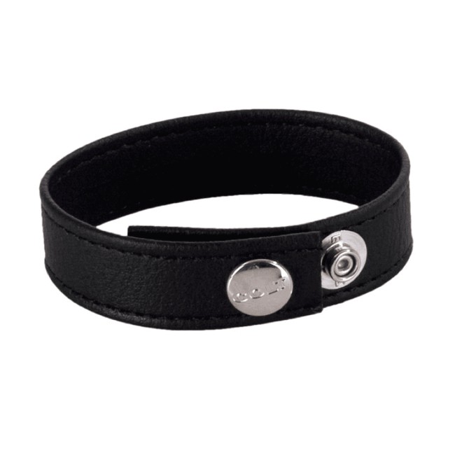 Colt Leather CB Strap - 3 Snaps | Adjustable, Secure Fit