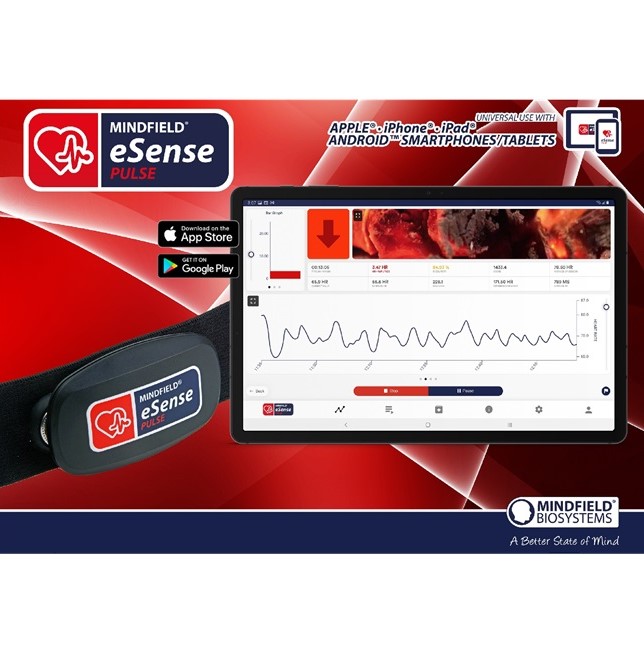 Mindfield eSense Pulse — HRV Biofeedback for Stress Relief