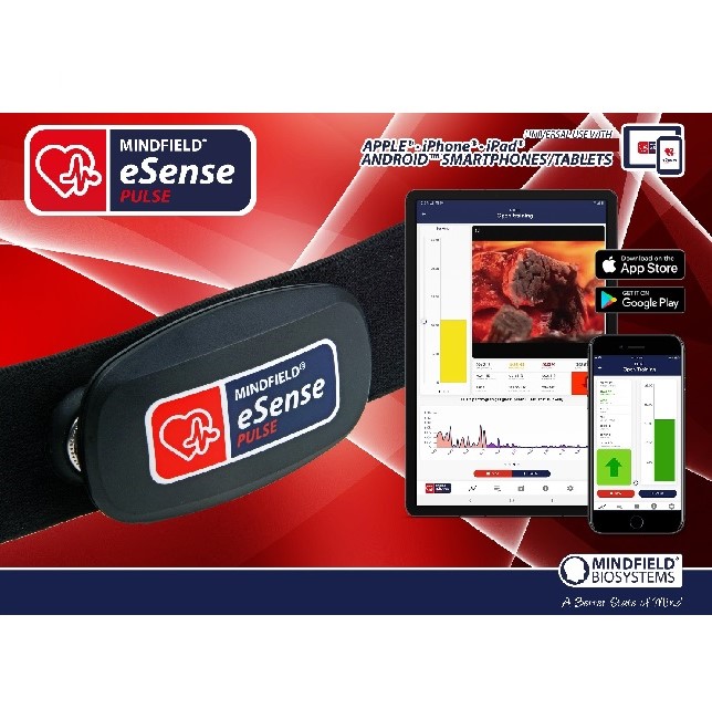 Mindfield eSense Pulse — HRV Biofeedback for Stress Relief